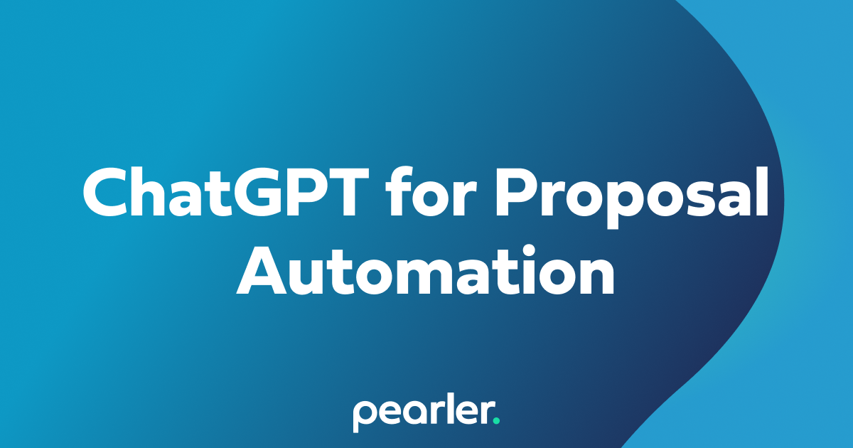 Unlocking the potential of ChatGPT for Proposal Automation
